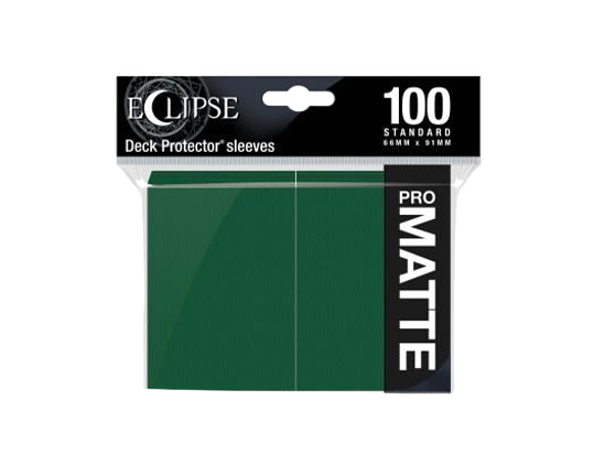 Sleeves - Matte Forest Green - Ultra Pro Eclipse – ManaTrust